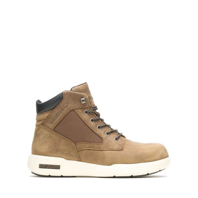 WOLVERINE CANADA MEN S KICKSTART DURASHOCKS CARBONMAX FX 6 BOOT Brown WOLVERINE CANADA MEN S KICKSTART DURASHOCKS CARBONMAX FX 6 BOOT Brown